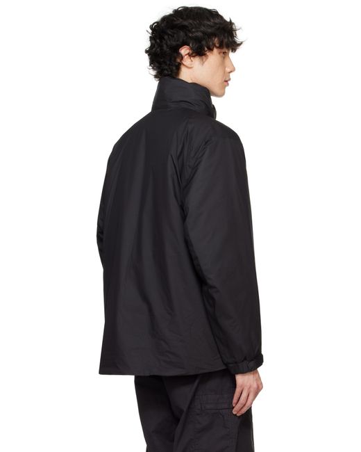 Goldwin Windstopper By Gore-Tex Labs Puffy Jacket in Black for Men | Lyst