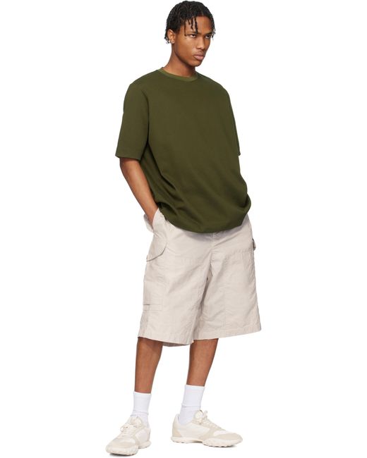 Casey Casey Off- Mamo Cargo Shorts in Natural for Men | Lyst