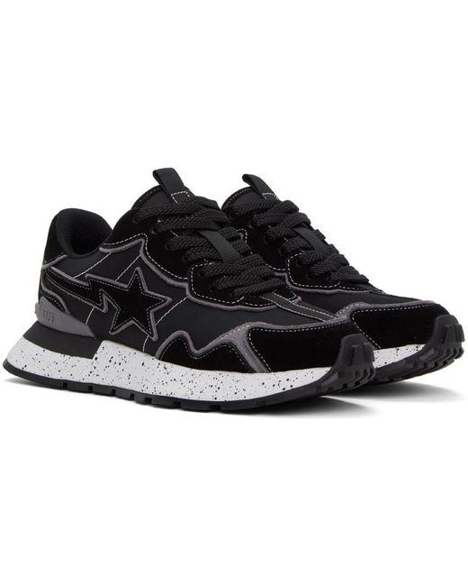A Bathing Ape Road Sta Express #1 Sneakers in Black | Lyst