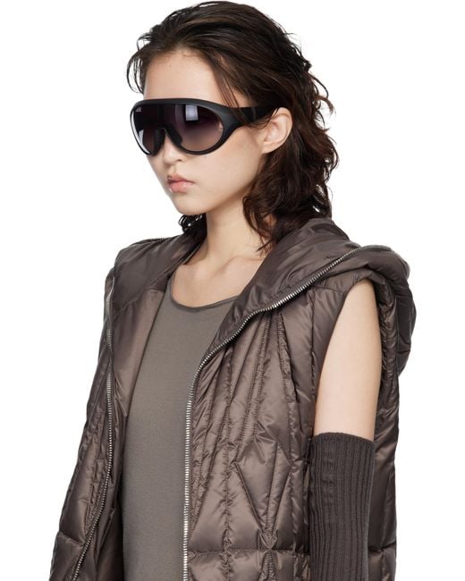 Rick Owens Moncler + Nylon Sunglasses in Black for Men | Lyst UK