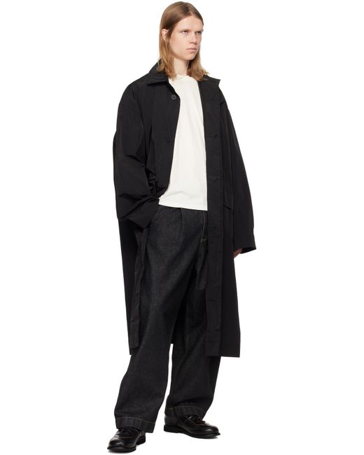 Studio Nicholson Rizz Coat in Black for Men | Lyst