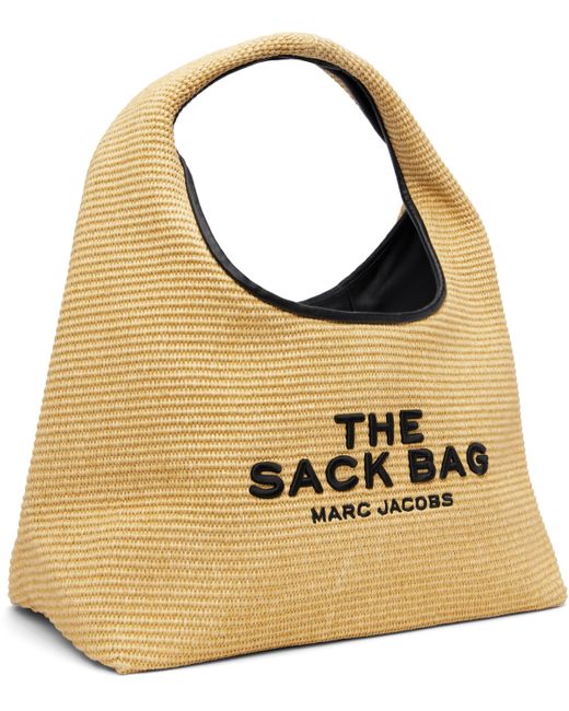 Marc Jacobs 'The Woven Sack Bag' Tote in Metallic | Lyst UK