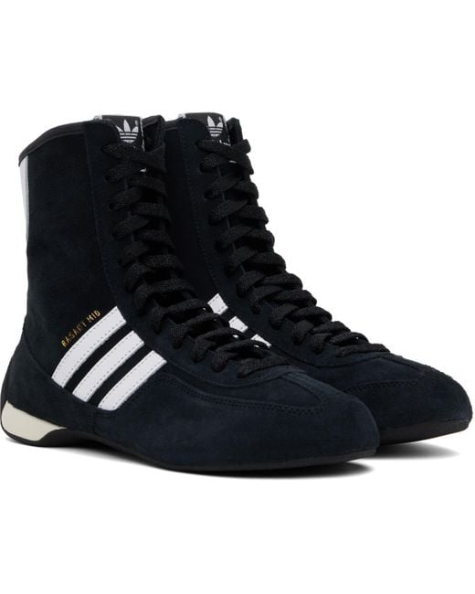 adidas Originals Rasant Mid Sneakers in Black for Men | Lyst