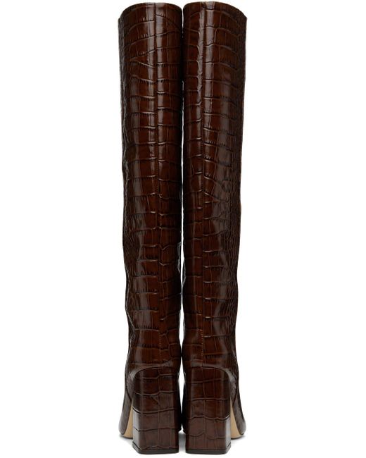 Paris Texas Anja Boots in Brown | Lyst
