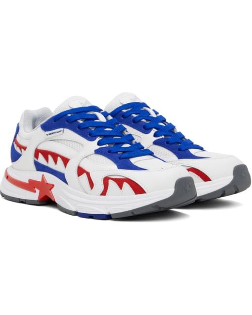 A Bathing Ape Shark Sta Uk M1 Sneakers in Black for Men | Lyst