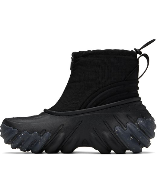 Crocs™ Echo Boot Z Shield Boots in Black for Men | Lyst