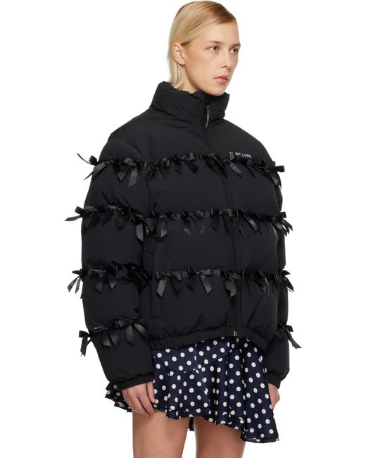 Sandy Liang Present Puffer Jacket in Black | Lyst UK