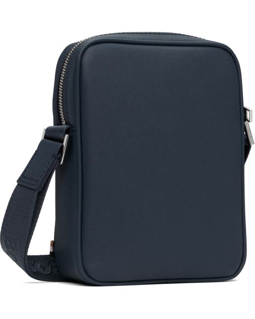 BOSS Logo Reporter Bag in Blue for Men | Lyst