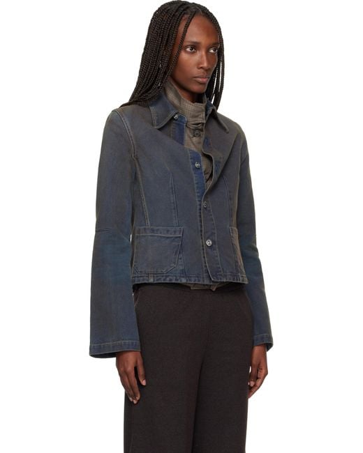 Our Legacy Union Denim Jacket in Blue | Lyst UK