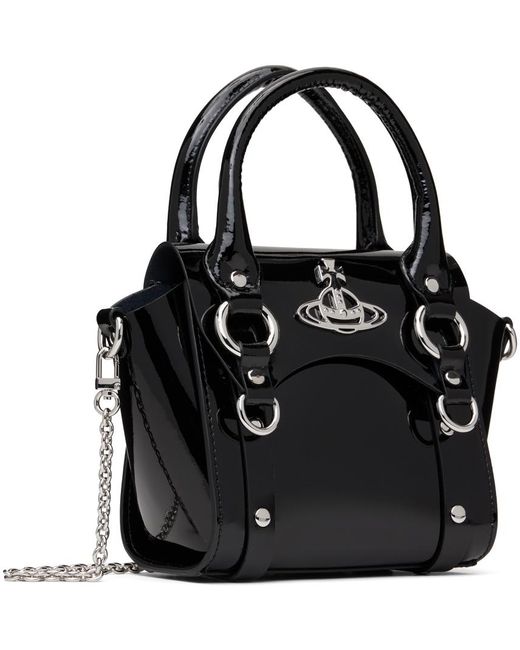Vivienne Westwood Betty Mini Chain Bag in Black | Lyst