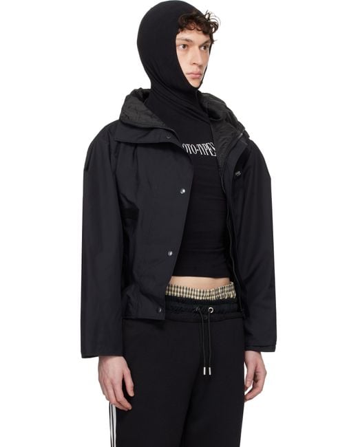 PROTOTYPES Upside-Down Jacket in Black for Men | Lyst