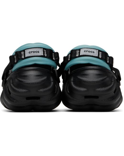 Crocs™ Echo Reflective Laces Clogs in Black for Men | Lyst