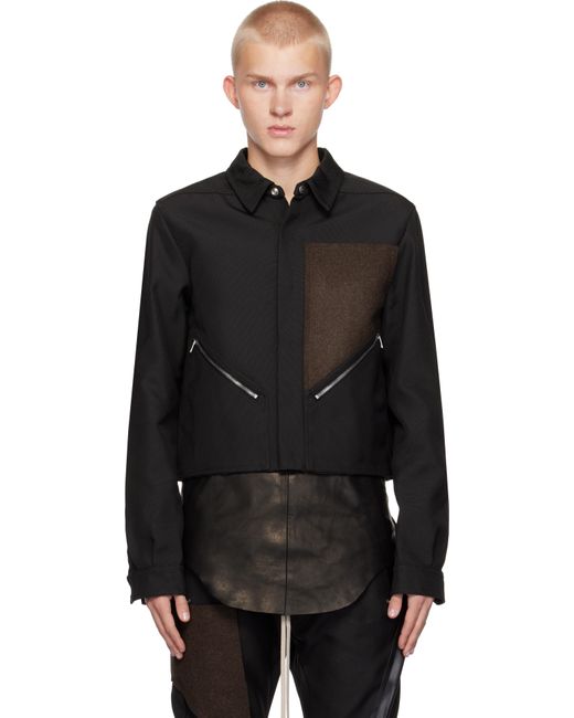 Rick Owens Porterville Alice Jacket in Black for Men | Lyst