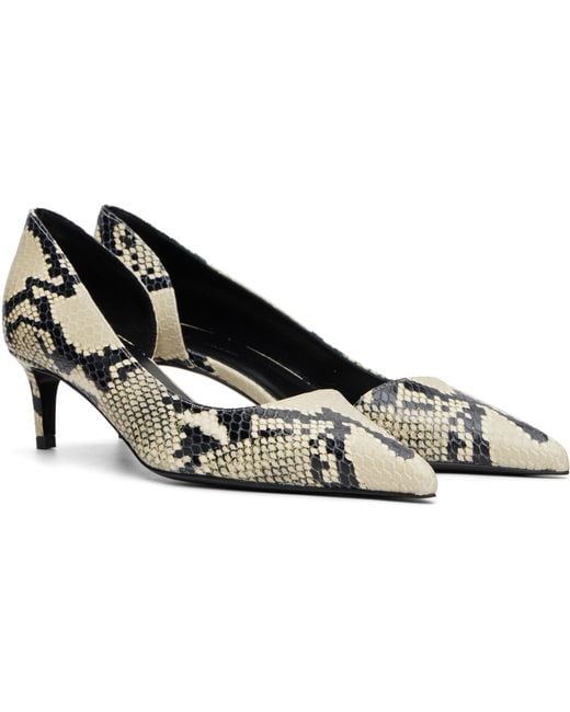 KHAITE Jet D'Orsay Low Heels in Black | Lyst UK