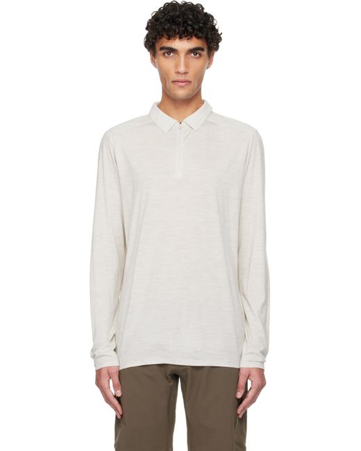 Veilance Frame Ls Polo in Black for Men | Lyst UK