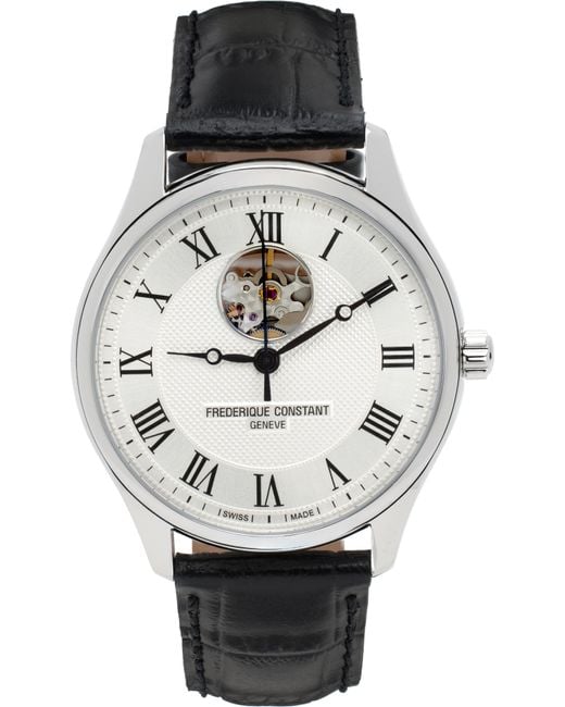 Frederique Constant Classics Heart Beat Automatic Watch in Black for ...