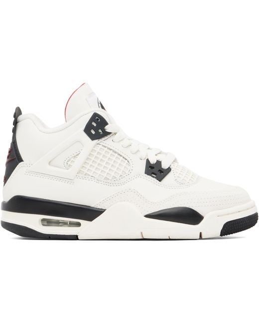 Nike Off- Air Jordan 4 Retro 'Flight Club' Sneakers in Black for Men ...