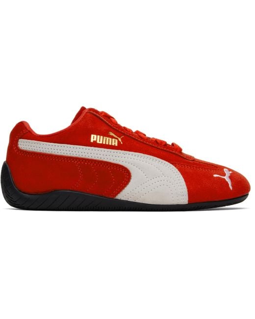 PUMA Speedcat Og Sneakers in Red | Lyst