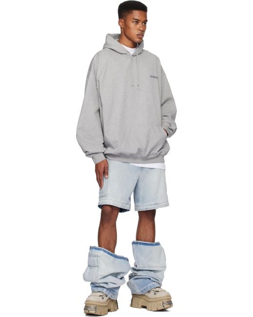 Vetements New Rock Edition Fire Platform Sneakers in Metallic for Men ...