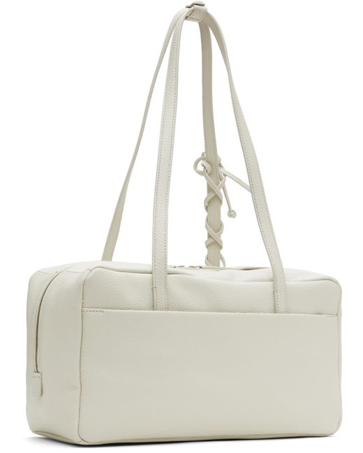 NOTHING WRITTEN Off- Pocket Shoulder Bag in Natural | Lyst