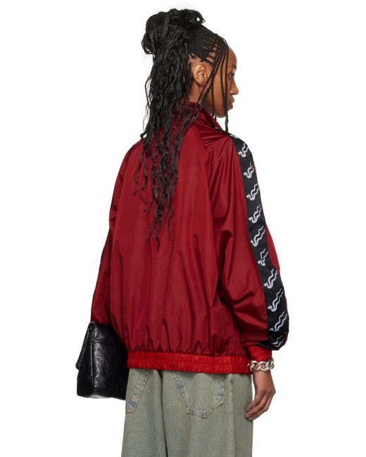 Lu'u Dan L-D Windbreaker Jacket in Red | Lyst