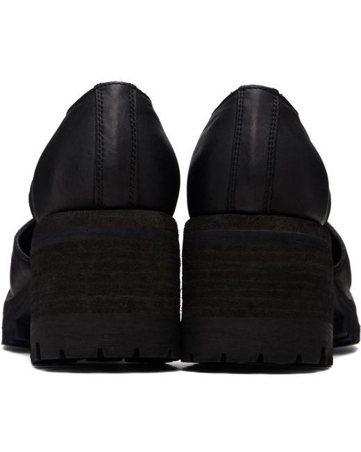 Guidi Soft Horse Mary Jane Loafers in Black | Lyst UK