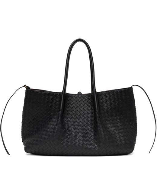 Bottega Veneta Pinacoteca Reversible Tote in Black | Lyst