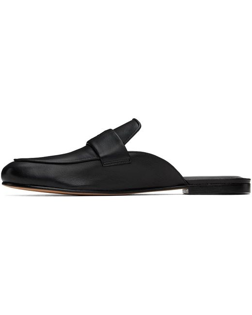 Anine Bing Corinne Mules in Black | Lyst