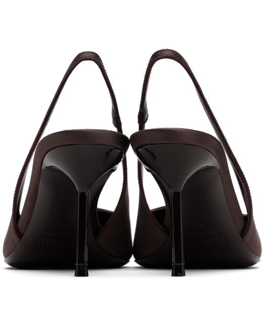 Paris Texas Lidia Slingback 70 Heels in Black | Lyst UK