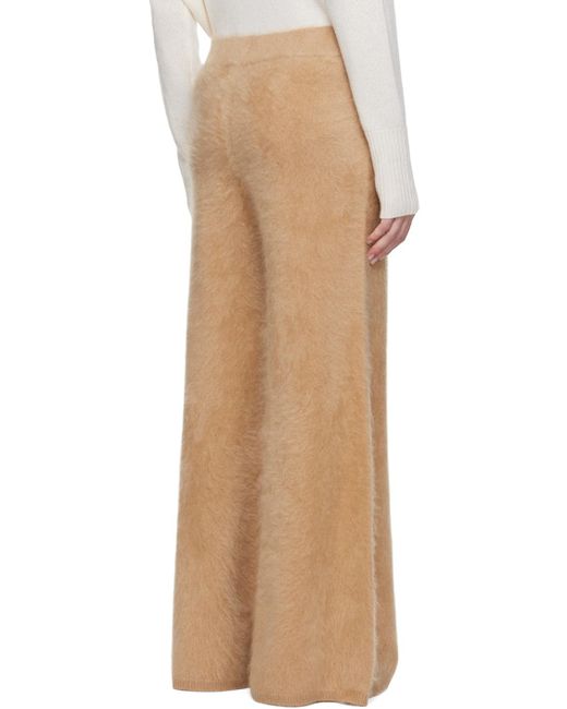 Lisa Yang Tan Ellery Lounge Pants in Natural | Lyst