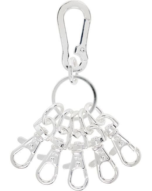 Martine Ali Twyla Keychain in White for Men | Lyst
