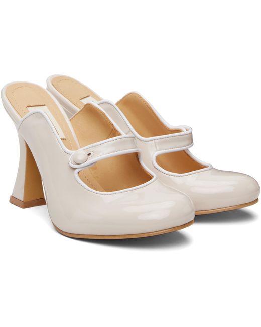Renaissance Renaissance Aya Patent Heels in Black | Lyst UK