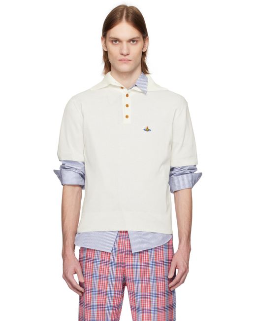 Vivienne Westwood Alex Polo in White for Men | Lyst UK