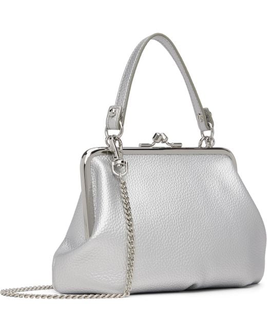 Vivienne Westwood Granny Frame Bag in Grey | Lyst UK