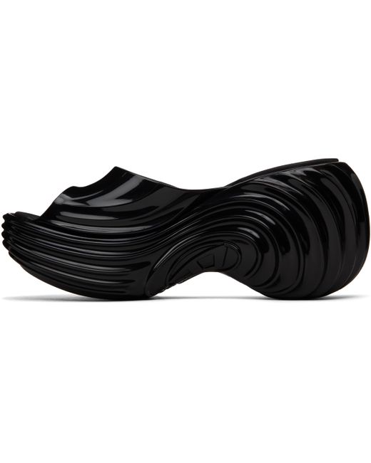 DIESEL Melissa Edition Quantum Platform Heeled Sandals in Black | Lyst