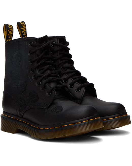 Dr. Martens Black 1460 Vonda Mono Boots | Lyst