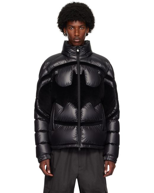 Moncler X Batman Solander Brand-Patch Regular-Fit Shell-Down Jacket in ...