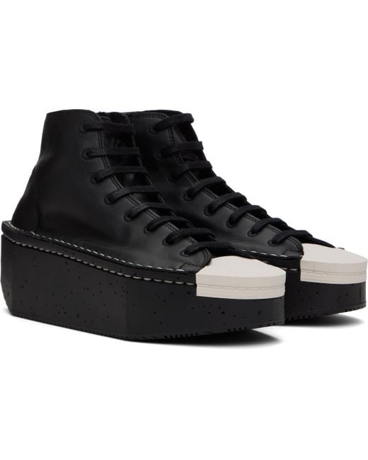 Y-3 Kyasu Hi Sneakers in Black | Lyst