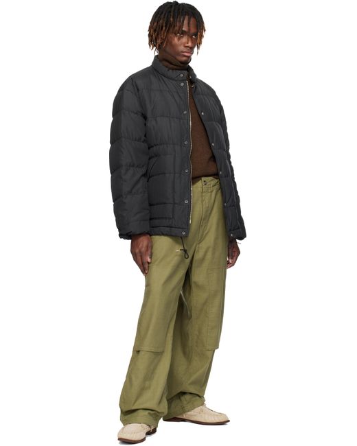 Visvim Elias Insulator Down Jacket in Black for Men | Lyst UK