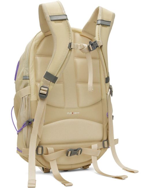 The North Face Beige & Purple Borealis Backpack in Pink | Lyst