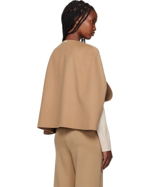 Max Mara Tan Helene Jacket | Lyst