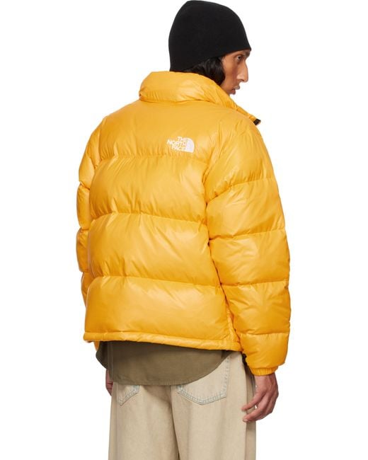 The North Face Ssense Exclusive 1996 Retro Nuptse Down Jacket in Orange for Men | Lyst
