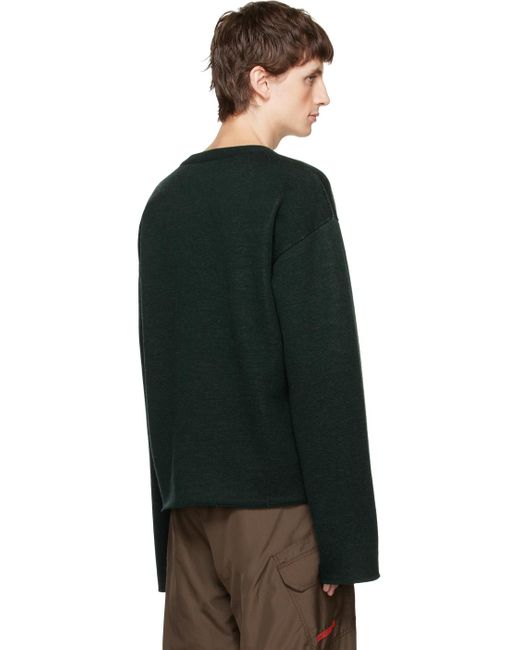 Robyn Lynch Boxy Sweater in Black for Men | Lyst