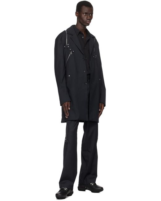 Kiko Kostadinov Knox Multi Zip Blazer in Black for Men | Lyst Kiko Kostadinov Knox Multi Zip Blazer in Black for Men | Lyst