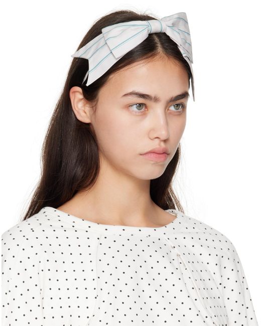 Ashley Williams Bow Headband | Lyst UK