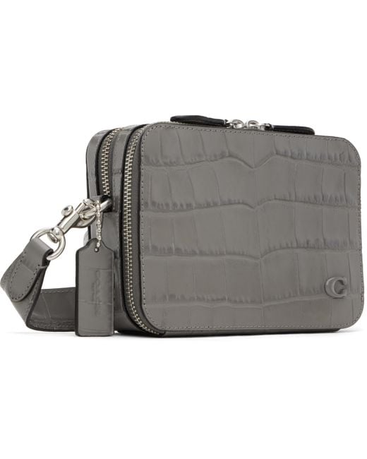 COACH Charter Crossbody 19 Bag in Black for Men | Lyst