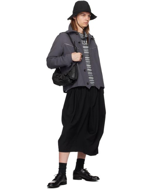 Innerraum Object M02 Small Half Moon Bag in Black for Men | Lyst