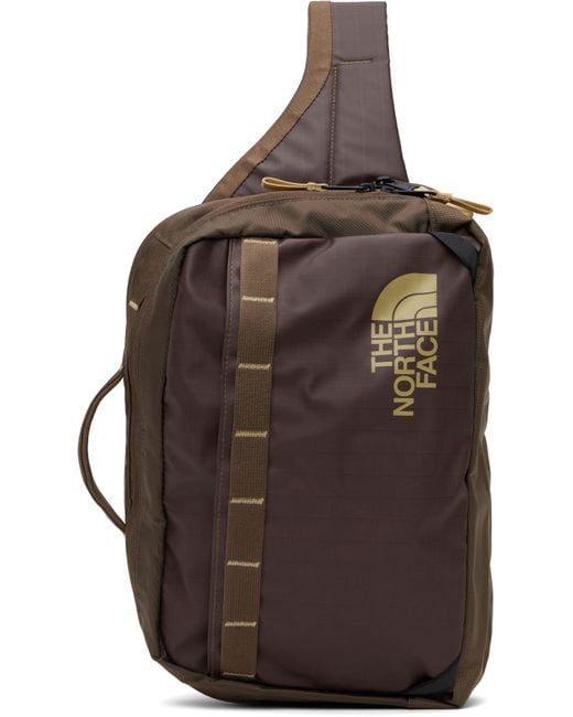 The North Face Base Camp Voyager Sling Bag in Brown for Men | Lyst