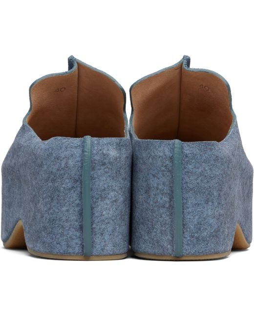 JW Anderson Platform Clogs in Blue for Men | Lyst UK