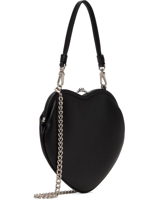 Vivienne Westwood Belle Heart Frame Bag in Black | Lyst